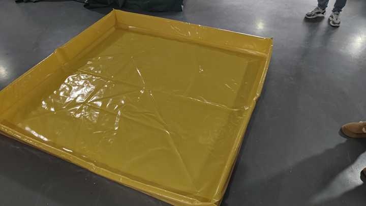 22oz PVC Tarpaulin Waterproof Oil Spill Containment Environmental ...