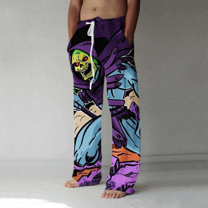 High Quality 3D Printed Skeleton Graphic Pants Custom Made Winter ...