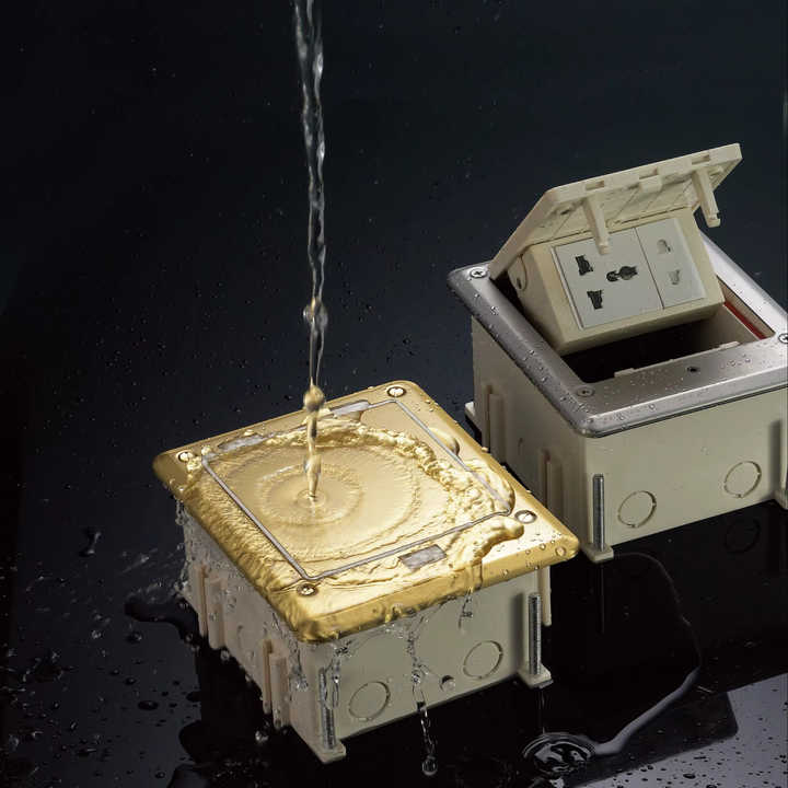 Universal Stainless Waterproof Floor Electrical Sockets Box Custom ...