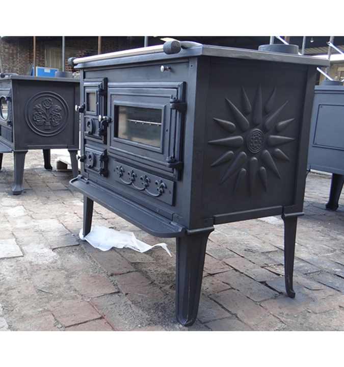 Modern Cast Iron Wood Burning Stove for Kitchen - Durable, Eco-Friendly ...