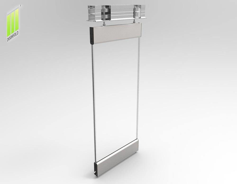Modern Coffee Shop Partition - Aluminum Glass Design