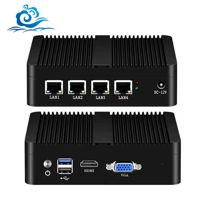 Pfsense Firewall Mini Server PC with Intel Celeron Quad-core