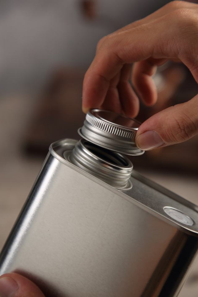 Customize 200g Coffee Bean Tin Cans Special Metal Cans with One-way ...