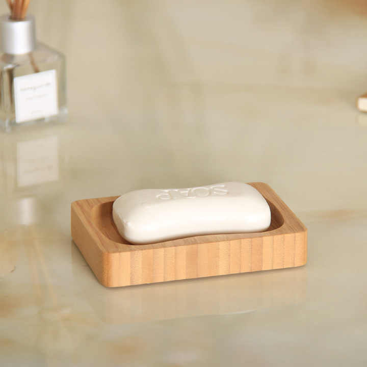 Eco-Friendly Natural Bamboo Wooden Soap Box Handmade Bamboo Soap Dish ...