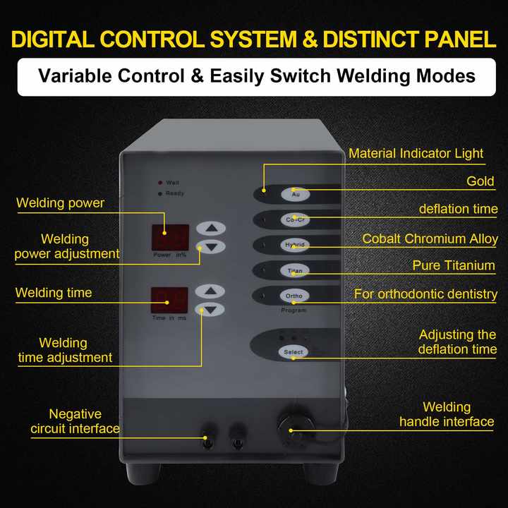 Automatic Numerical Control Touch Pulse Argon Arc Spot Welder for ...