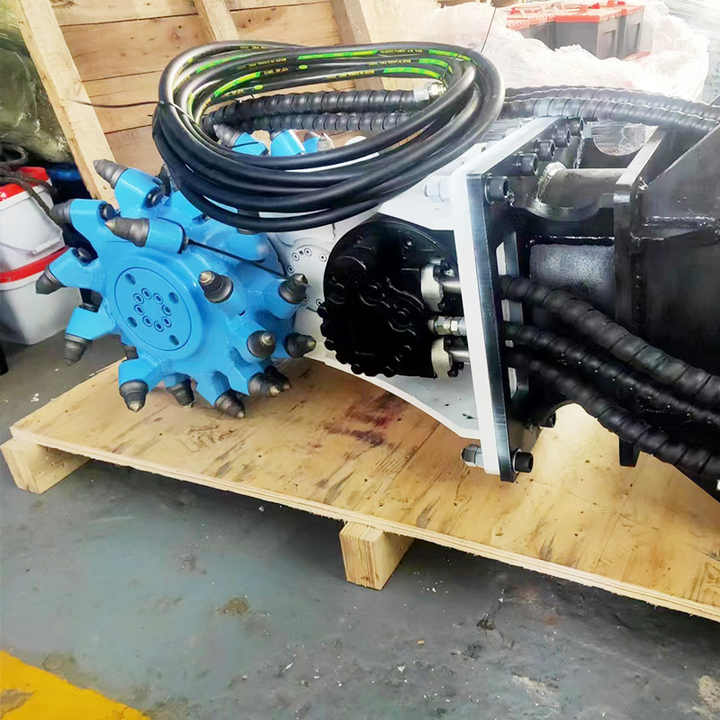 Hydraulic Trenching Drum Cutters for Tunnel Boring Machine Excavator ...