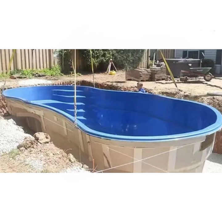 Outdoor Piscina Inground Polyester Fiberglass Spa Pool