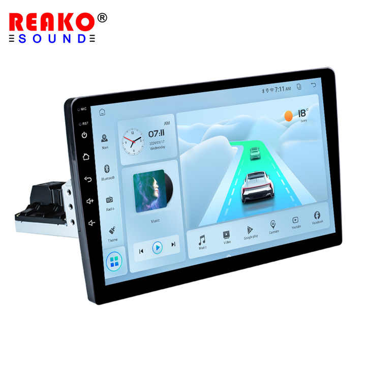 T100 Single Din Android 13 Car Radio Player - 10.1" Touch Screen GPS ...