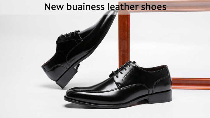 High Quality Dress Shoes for Men Business Party Genuine Cow Leather ...