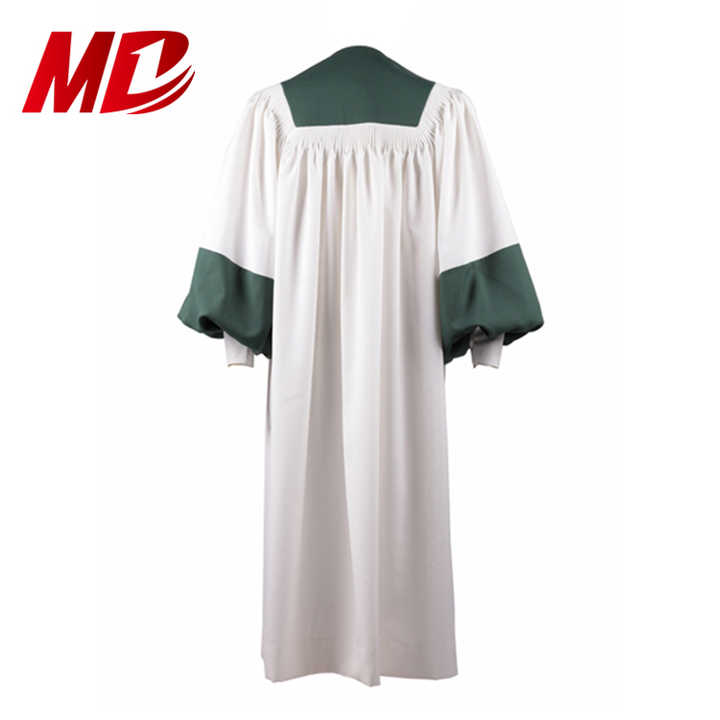 Wholesale Custom Green Tribute Choir Uniforms with Bell Sleeves