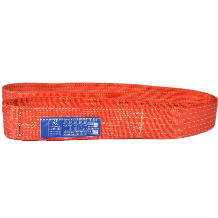 Polyester WLL 10T Endless Flat Lifting Webbing Sling Belt