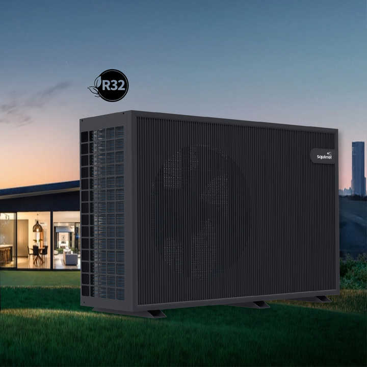 A+++ R290 Monobloc 10kW 12kW 15kW Full DC Inverter Heat Pump Floor Heating Cooling Domestic Hot ...