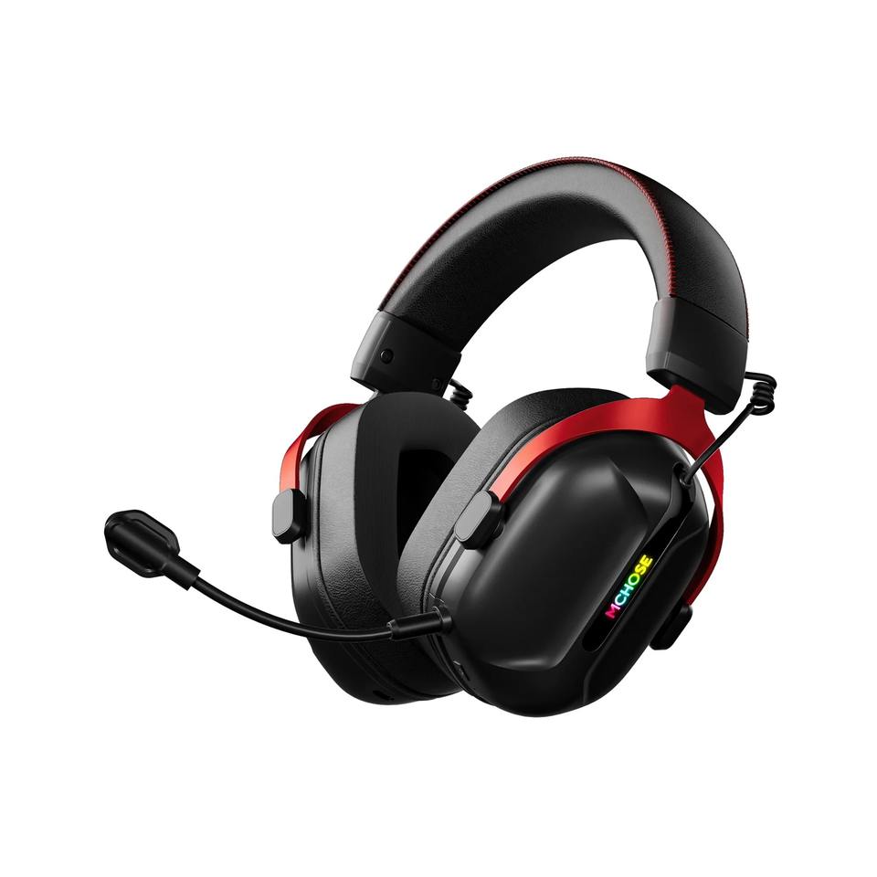 MCHOSE S9 Headphone Wireless Tri-mode with Microphone 7.1 3D Surround ...