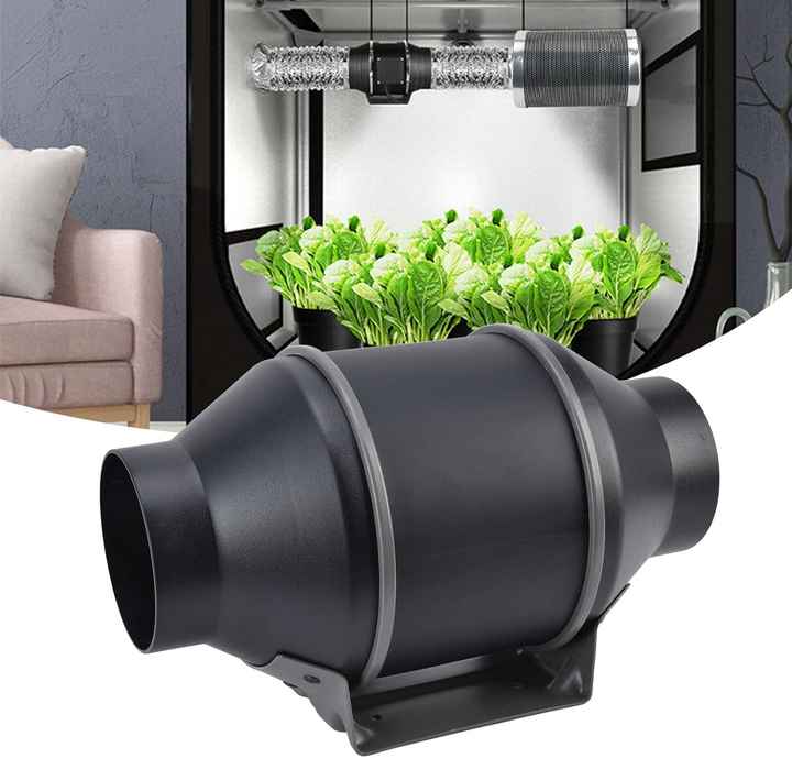 ETL/CE Certified 8-Inch Inline Duct Exhaust Fan with Controller 110 ...