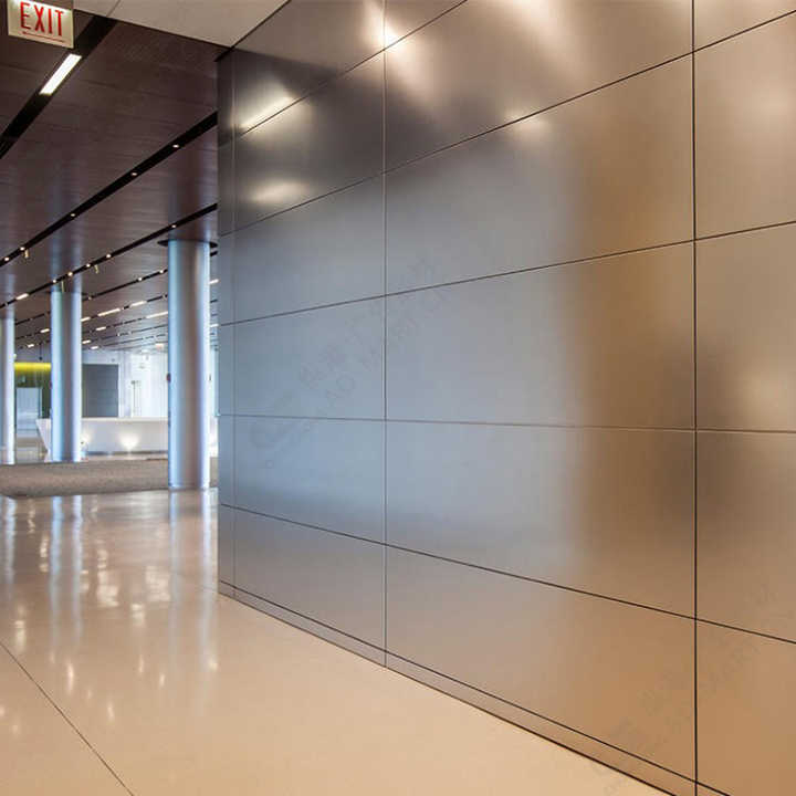 PE PVDF Aluminum Cladding Sheet ACP Aluminum Composite Panel Facade ...