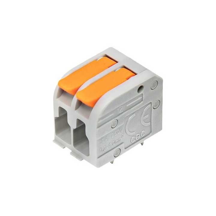 PCB Screwless Wiring Terminal Block DF-2604P Needle Painless Lever Nut ...