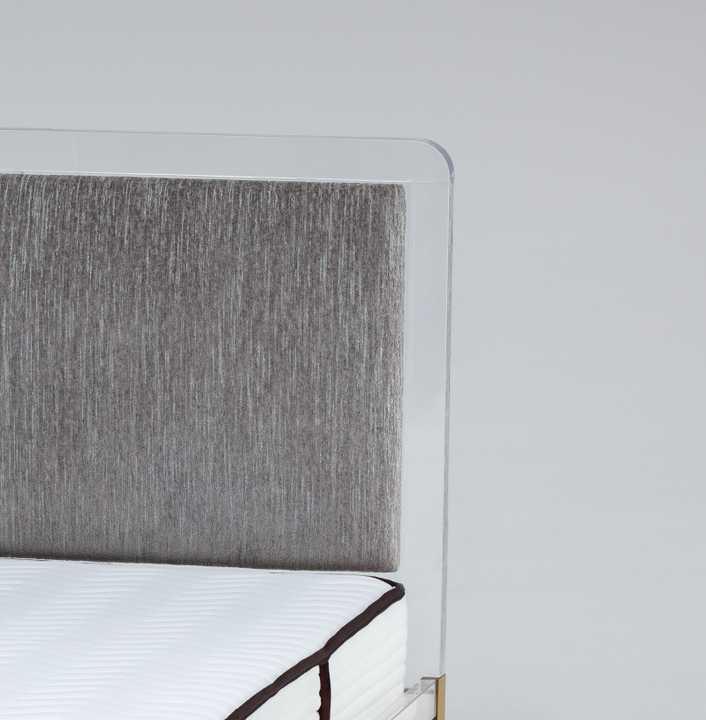 New 2018 Acrylic Clear Bed Frame Lucite Bed - Elegant & Durable