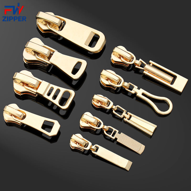 Customized Color Nylon Coil Zippers NO 3 5 7 8 10 Zinc Alloy Luggage ...