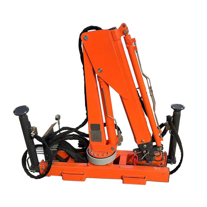 12v 24v Farm Mini Small Hydraulic Folding Pickup Truck Mounted Crane ...