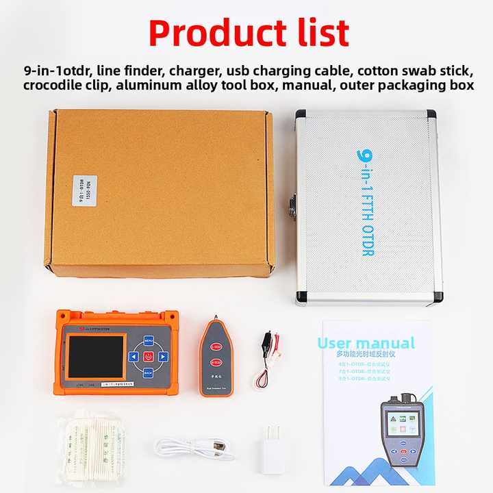 OTDR Optical Time Domain Reflectometer Stable Light Source Broadband ...