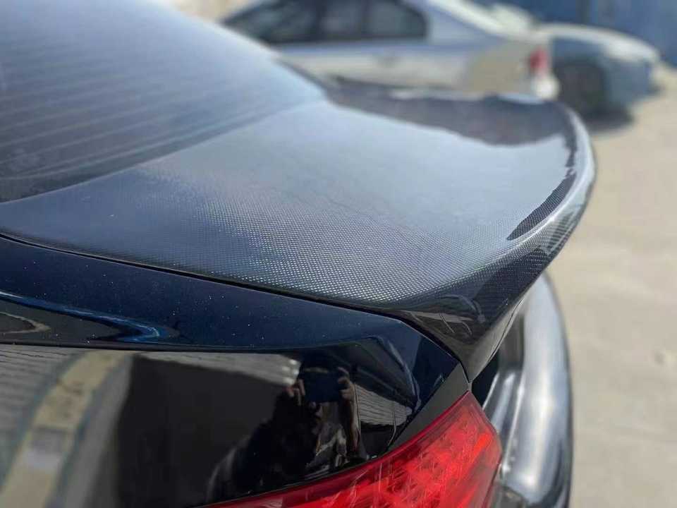 For BMW E92 M3 Coupe 08-12 Carbon Rear Trunk Boot Lid Ducktail Style ...