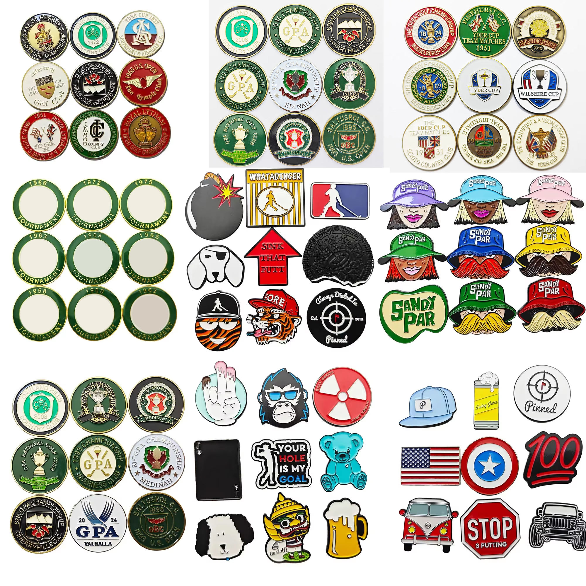 How to Choose the Best Colored Metal Ball Markers for Golf