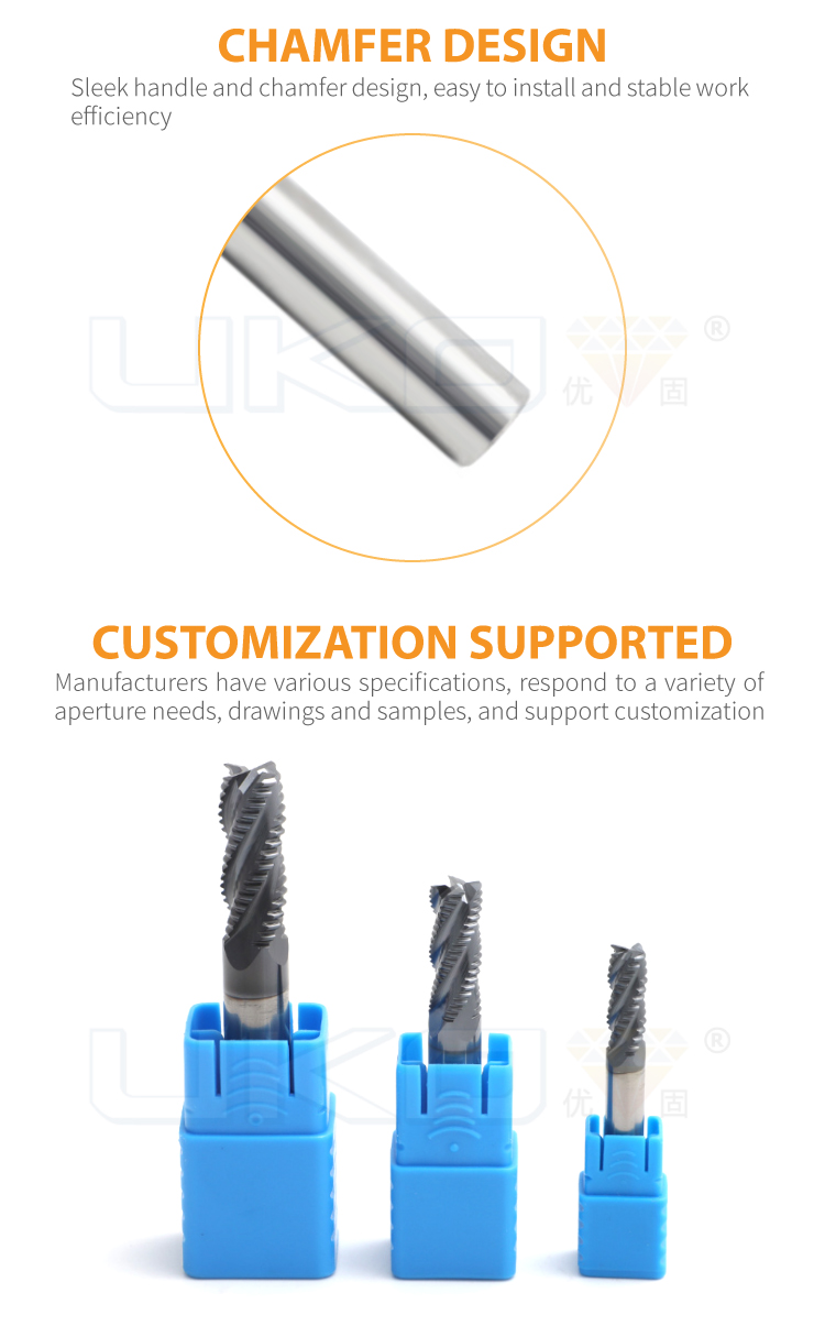 Hrc 45 Phay Cutter Tungsten Carbide Roughing End Mill 10mm Với Lớp Phủ – Chima.vn – Máy móc ...