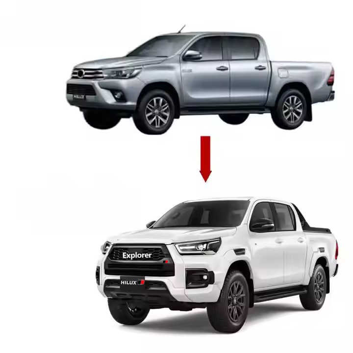 Ramand Hilux Revo Rocco Bodykit 2016-2020 to GR Sport