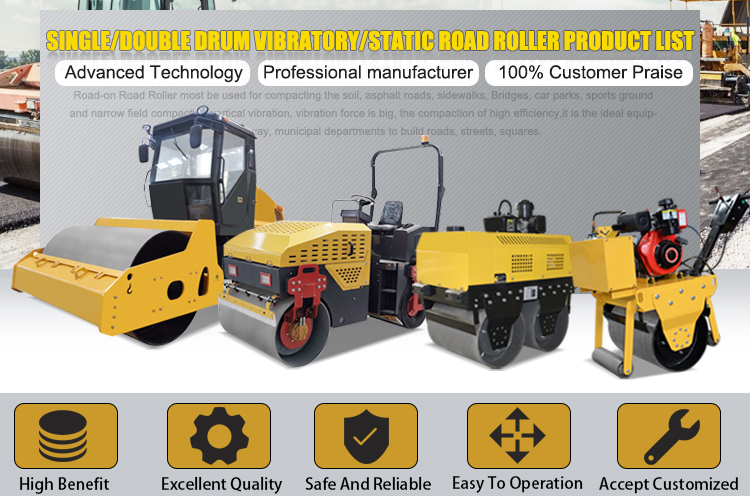 Walk-behind 1 ton to 10 ton road roller vibrating hand vibration ...