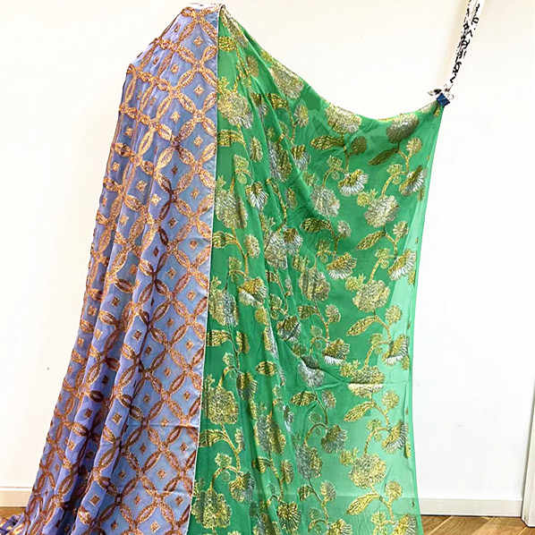Garbasa Silk Dirac - Premium Quality for Wedding Attire
