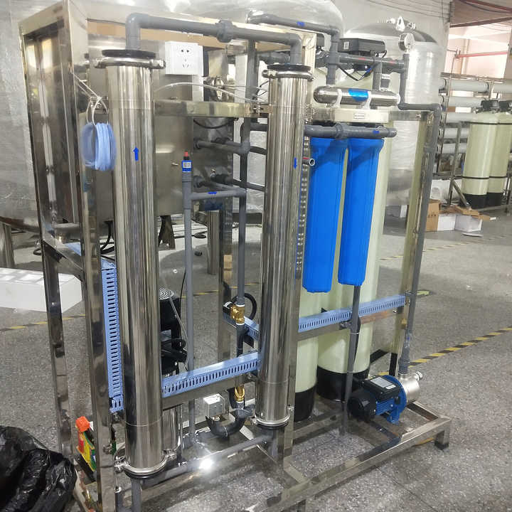 Commercial 500LPH RO Water Filter Machine Tap Water Purification System ...
