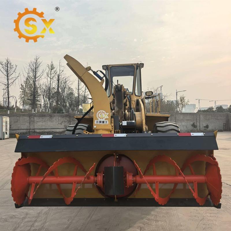 Auger Snow Thrower Full-hydraulic Snow Removal Equipment Front-mounted ...