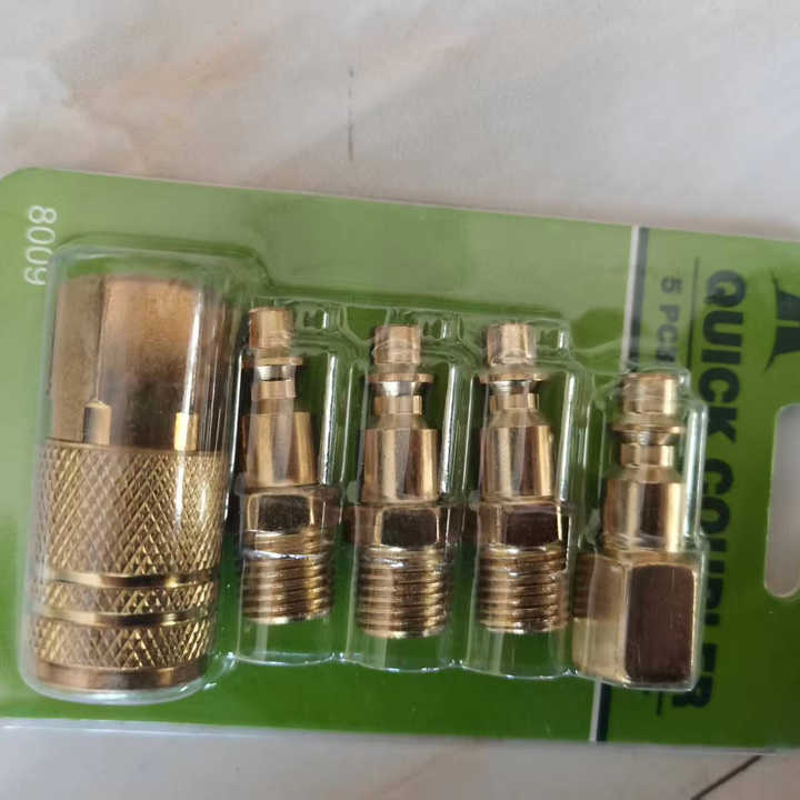 5-Piece Air Quick Coupler Set Universal Fit for US EU JP Standards New ...