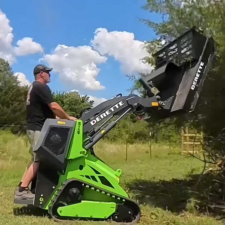 Derette 450 Mini Skid Steer Loader - Versatile & Powerful