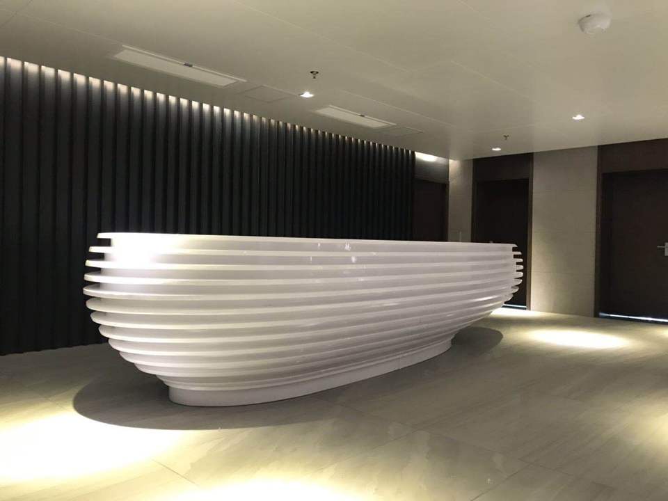 Cheap Padded Reception Desk - Modern Office Furniture