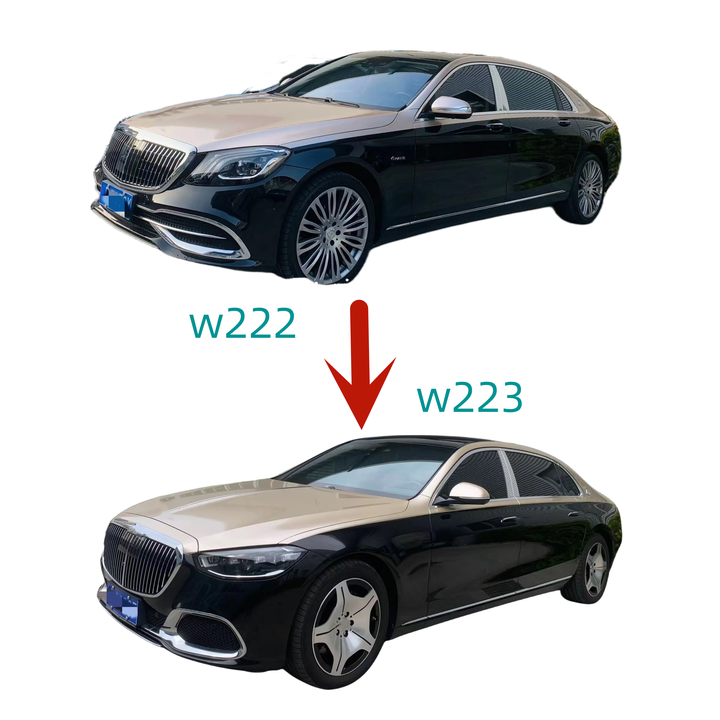 Upgrade W221 Mercedes-Benz S-Class with W223 Body Kits