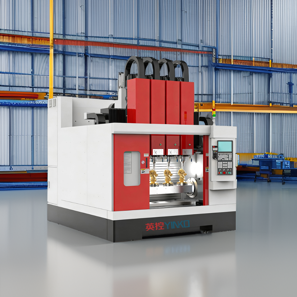 V7B+3SP Vertical Multi-Spindle CNC Machine Center for Precision Parts ...