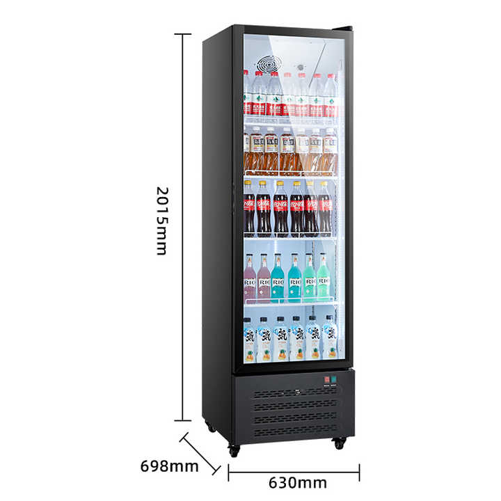 Refrigerator with Locking Door - Ideal for Cocas Colas Display
