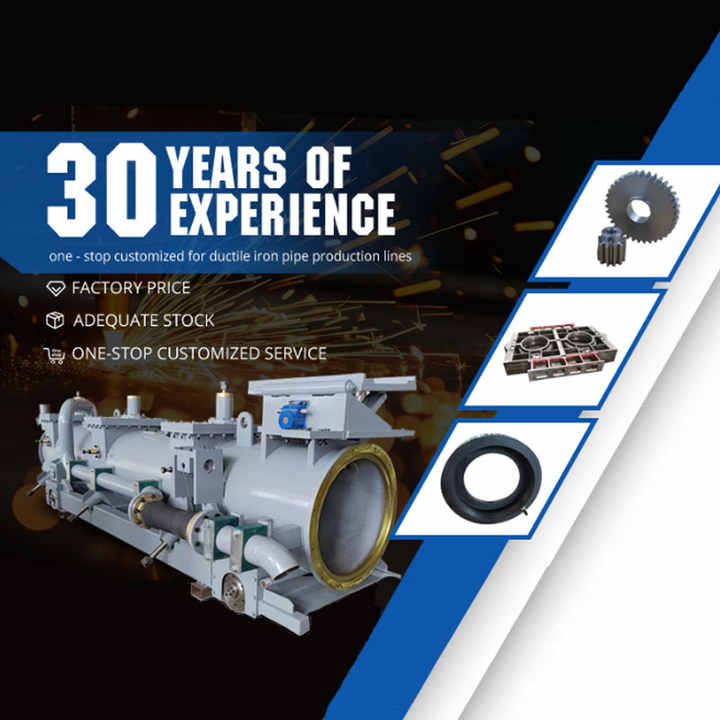 Automatic Centrifugal Casting Machine for Ductile Iron Pipe Production ...