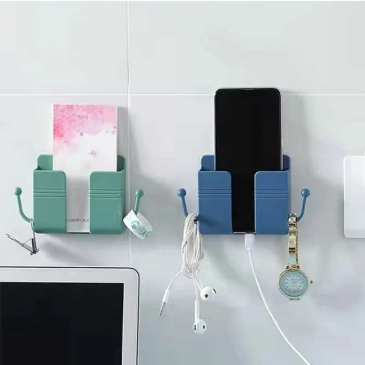 Universal Cellphone Charge Hook Hanging Stand Charging Dock Punch Free ...
