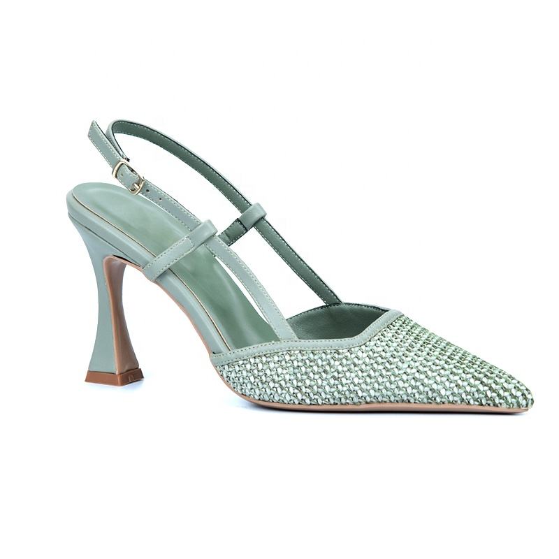 HZLF J0096 2025 Spring Summer Autumn Sexy Leather High Heels Adjustable ...