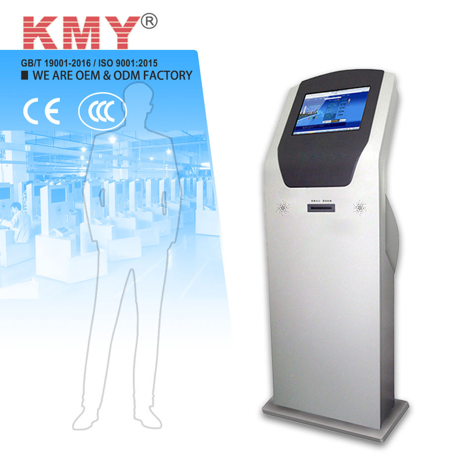 Dual Display Touch Screen Indoor Floor Standing Parking Payment Self ...