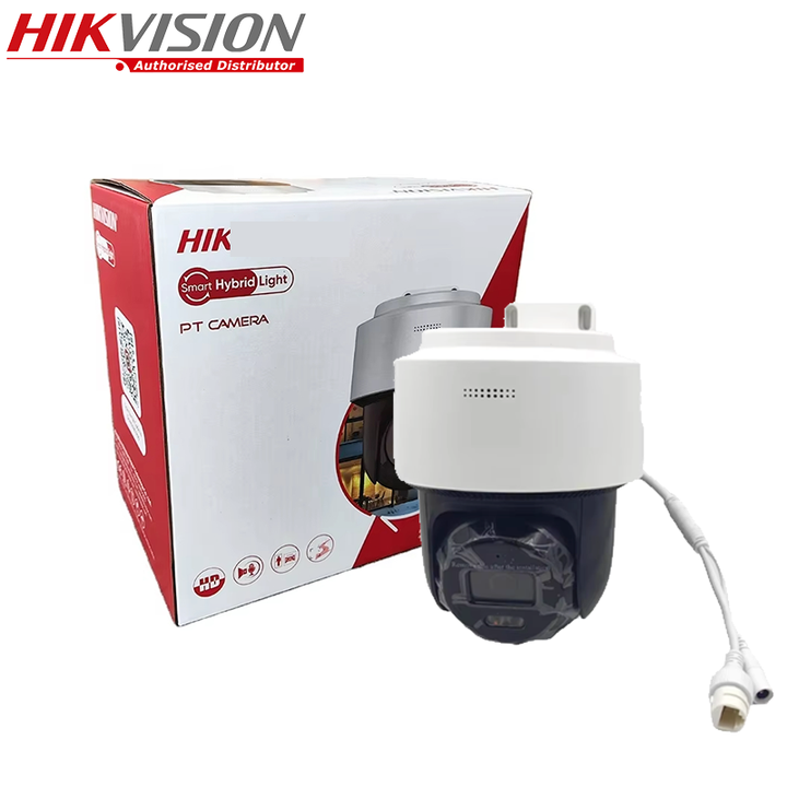 HIK DS-2DE2C400MWG-E Mini PT Network CCTV Camera 4MP IR White Light Supports Human Detection ...