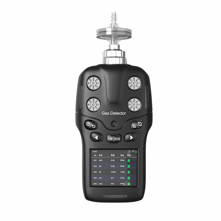 CE ATEX Certified Portable Lab Device Customizable CH5N Multi Gas ...