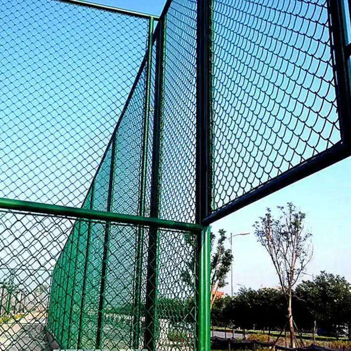 Traditional Pvc Coated 1x1 Wire Mesh Fencing Chain Link Fence Panel 6 X ...