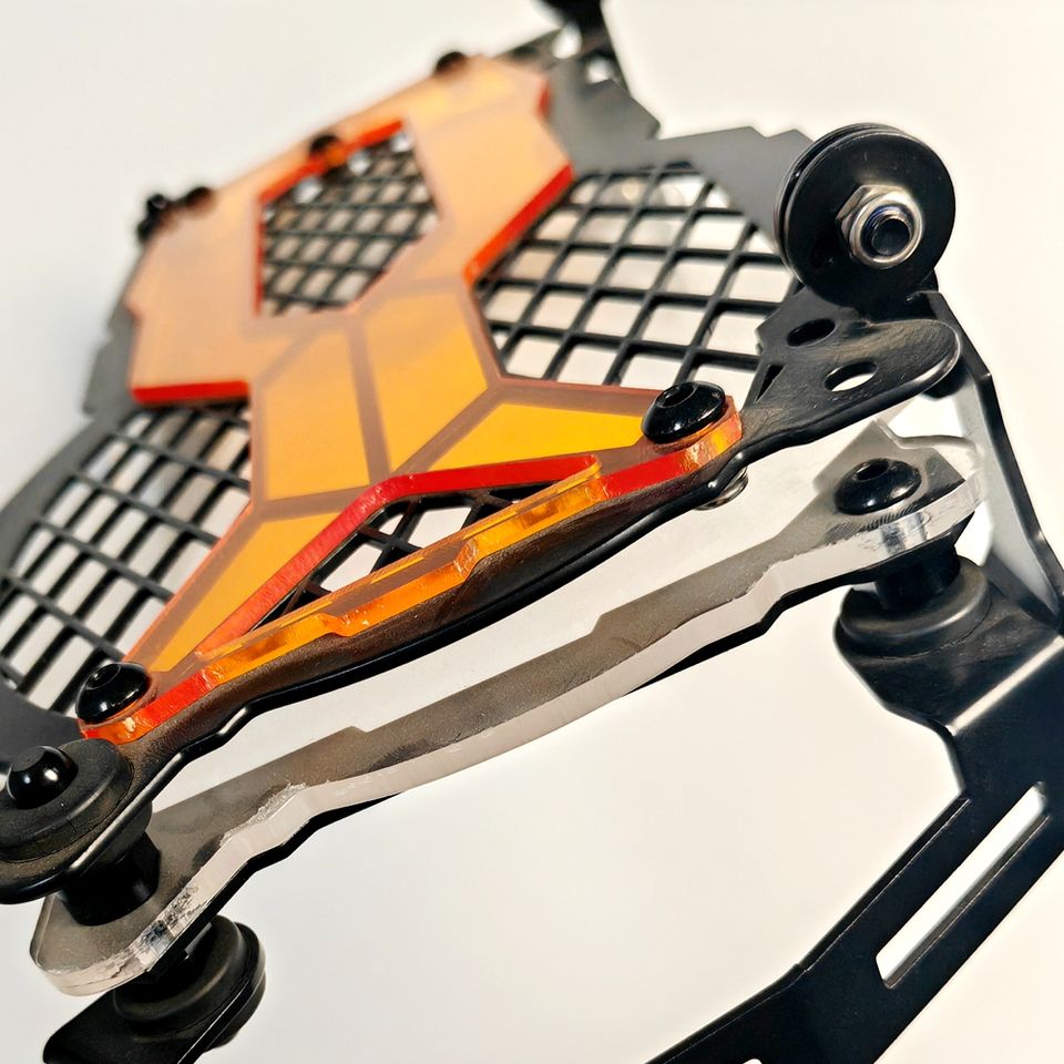 Factory Customize Motorcycle Headlight Guard Protector CNC Aluminum ...