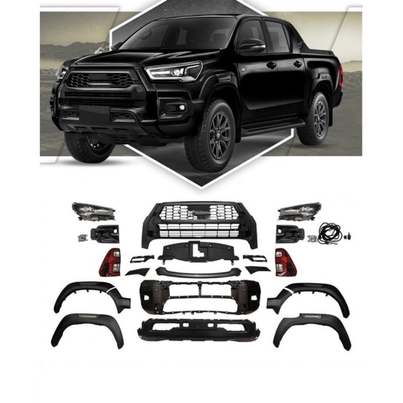 NEW G STYLE Body Kit for Toyota Hilux - Facelift Kit 2024