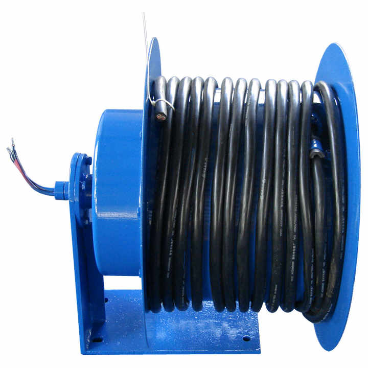 Spring Loaded Cable Reel Drum 30m - Reliable Power Supply