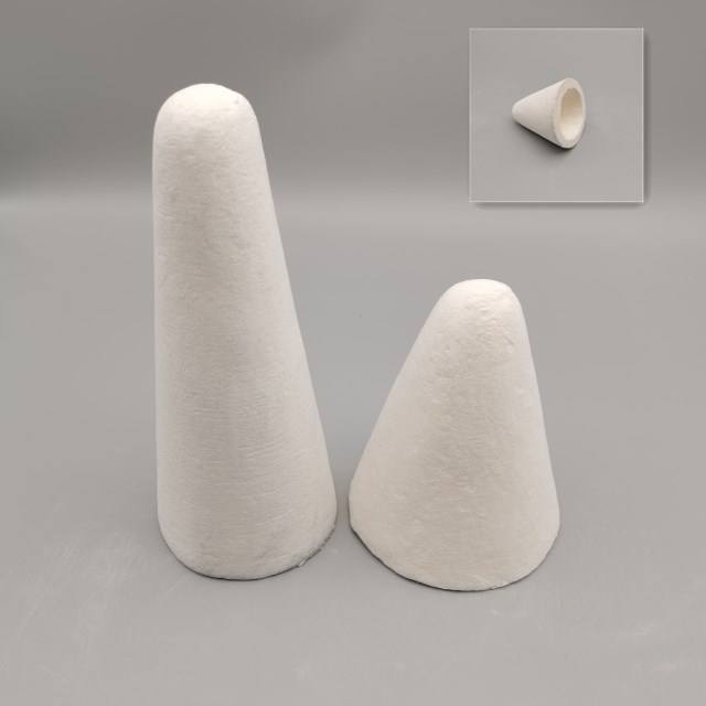 Ceramic fiber cone industrial ceramic plug for aluminum foundry ...