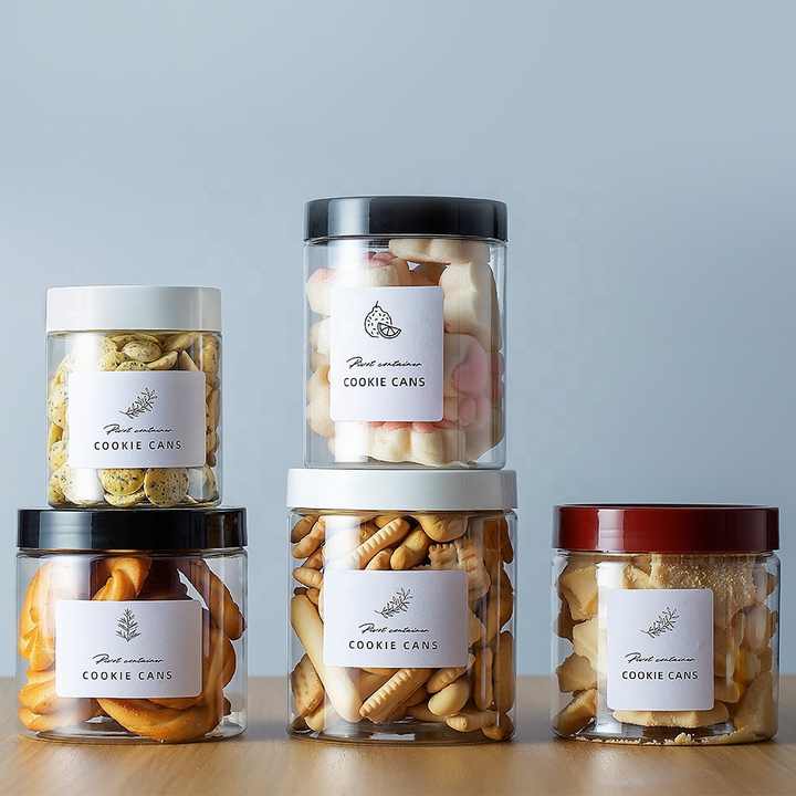 Shop Our Hot Sale Pet Plastic Food Jars - Perfect for Packaging